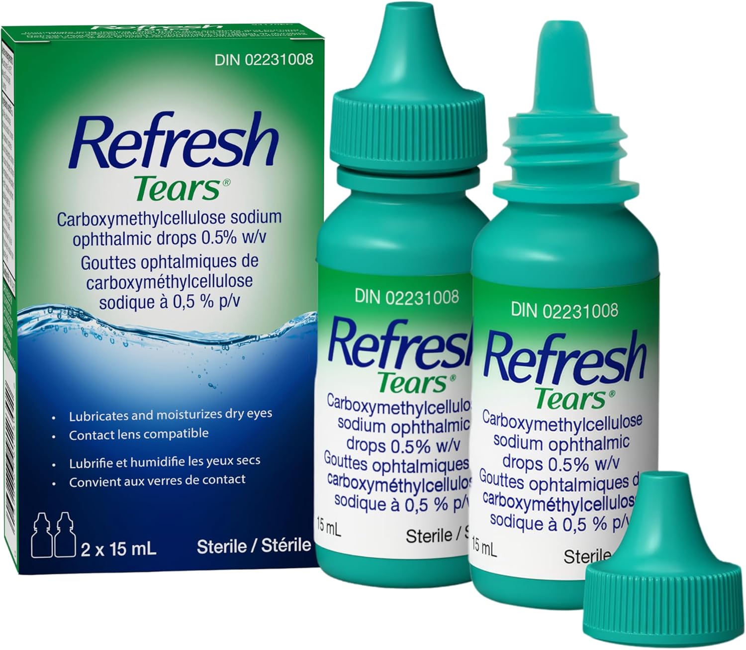 Ophthalmic Solution, Lubricant Eye Drops|REFRESH TEARS|different pack
