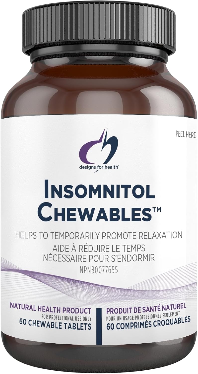 Insomnitol Chewables by Designs for Health | Natural Sleep Support ...