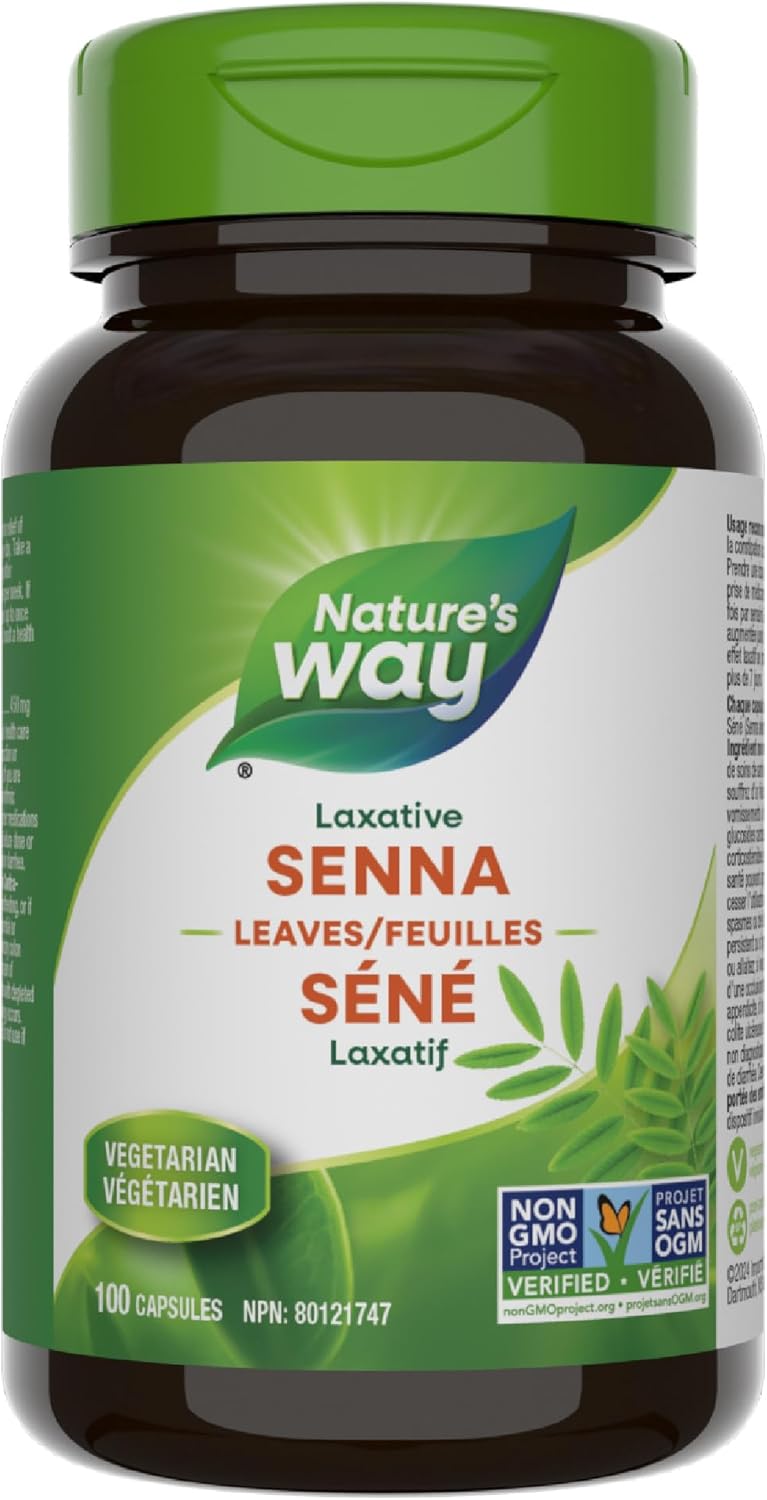 Senna Leaves by Nature’s Way | Gentle Laxative for Occasional ...