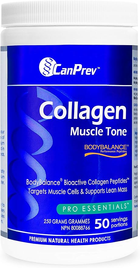 Collagen Muscle Tone Powder by CanPrev | Strength & Lean Muscle Support ...