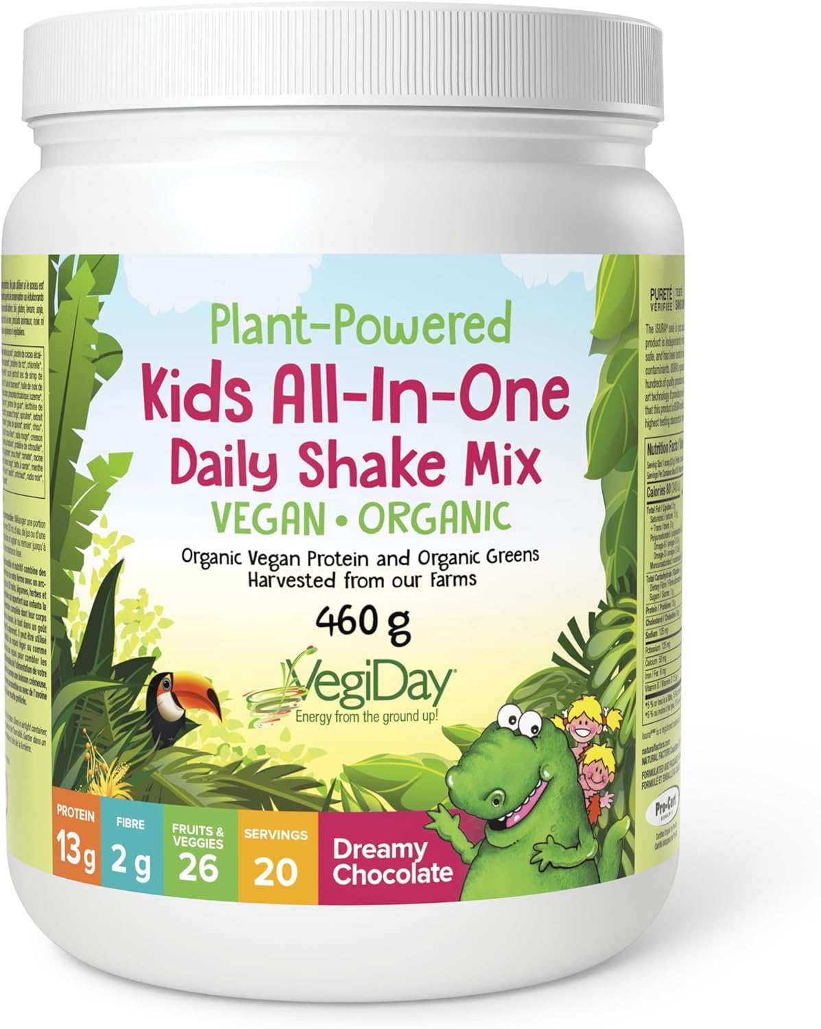Kids All-In-One Daily Shake Mix by Natural Factors | Complete ...