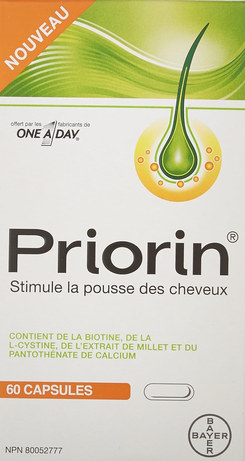 Priorin Capsules by Bayer | Hair Growth & Strength Support | Coal ...