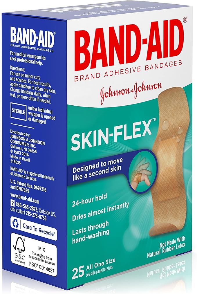 Band-Aid Skin-Flex Bandages | Flexible & Durable Wound Protection ...