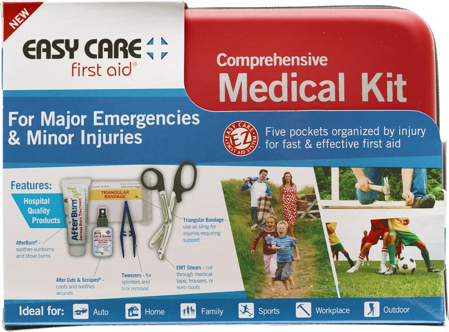 Comprehensive Medical Kit by EASY CARE First Aid | Emergency & Travel ...