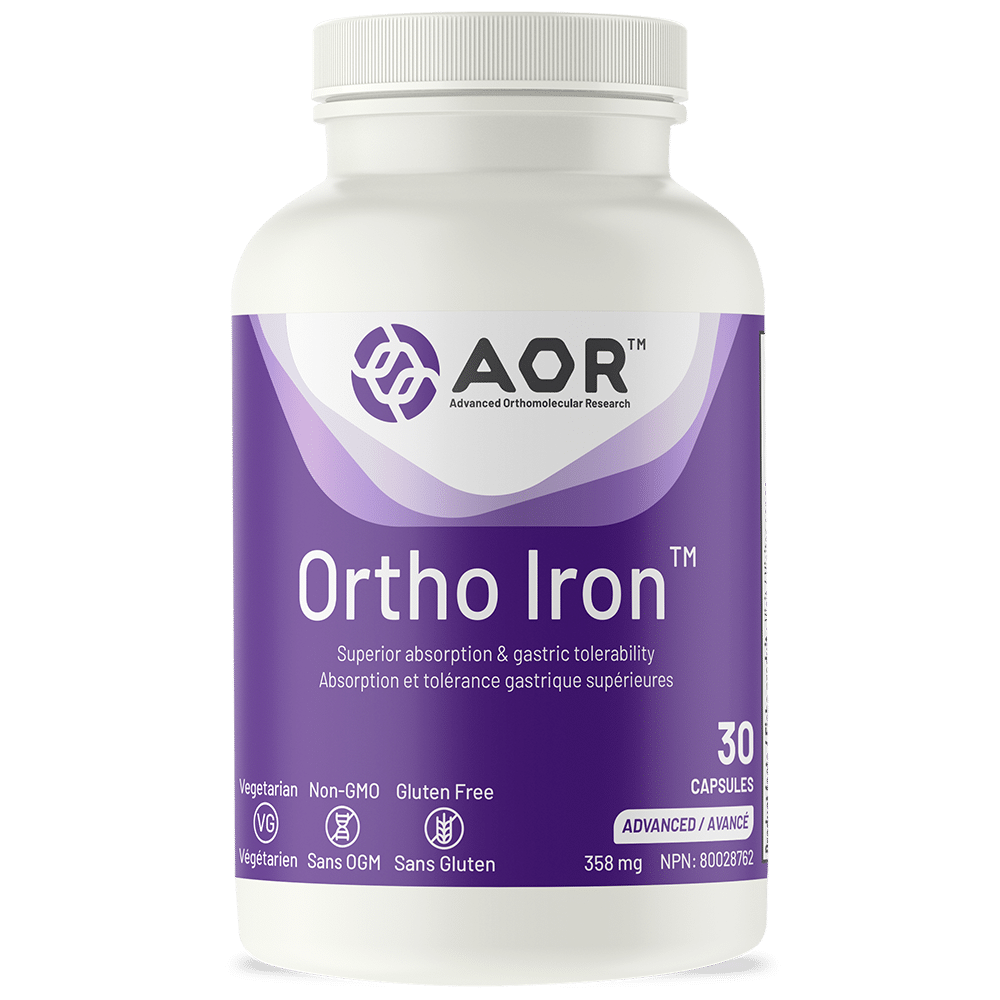Ortho Iron by AOR | Energy, Red Blood Cell & Iron Support | Coal ...