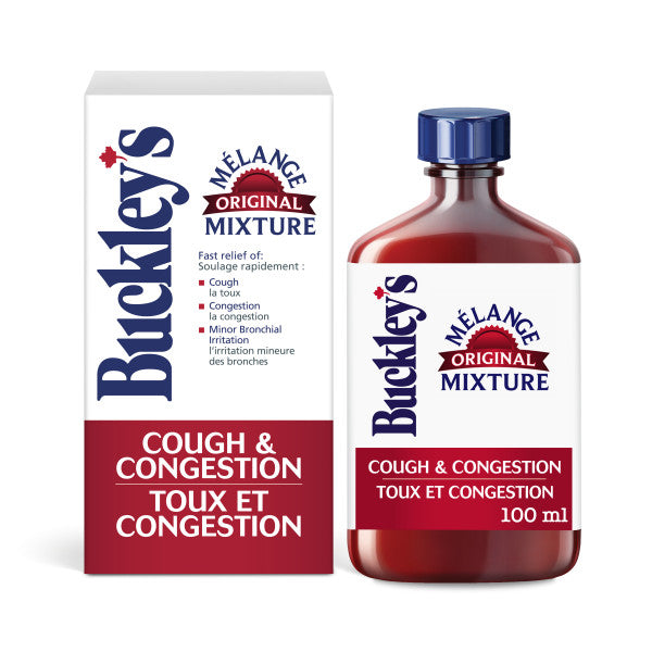 Original Mixture by Buckley’s | Fast Relief for Cough, Congestion ...