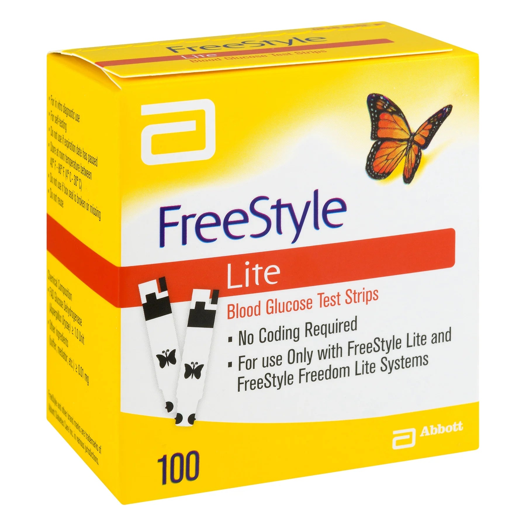 Lite Test Strips by FreeStyle | Accurate Blood Glucose Monitoring ...