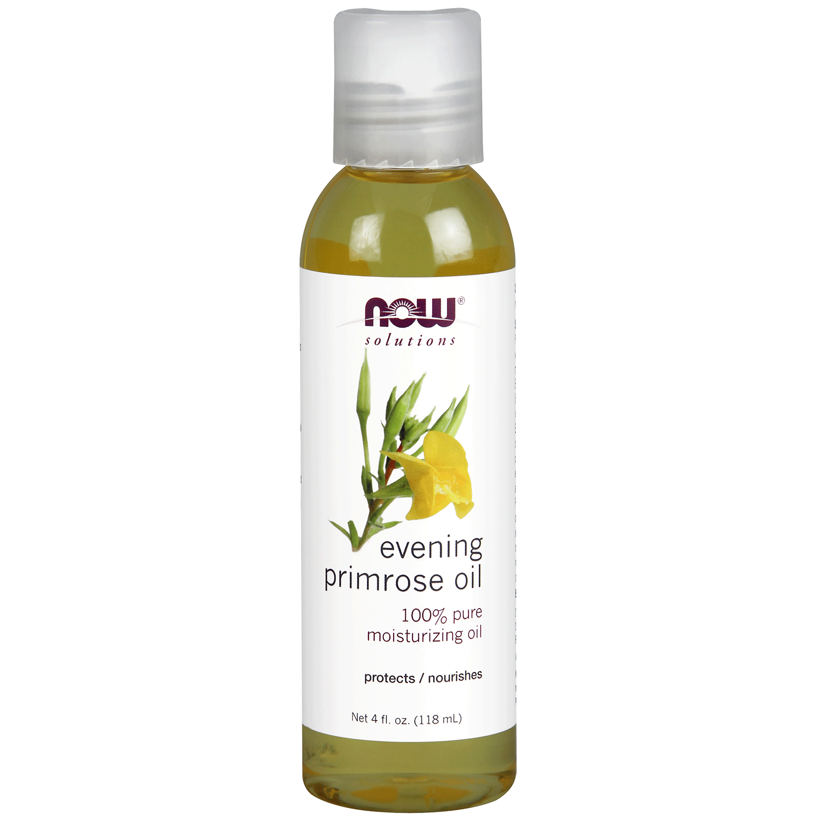 Evening Primrose Oil Liquid by NOW | Hormonal Balance & Skin Health ...