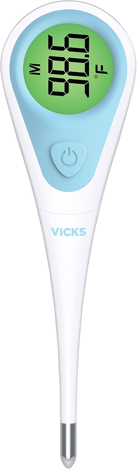 SpeedRead Digital Thermometer by Vicks | 8-Second Reading with Fever ...