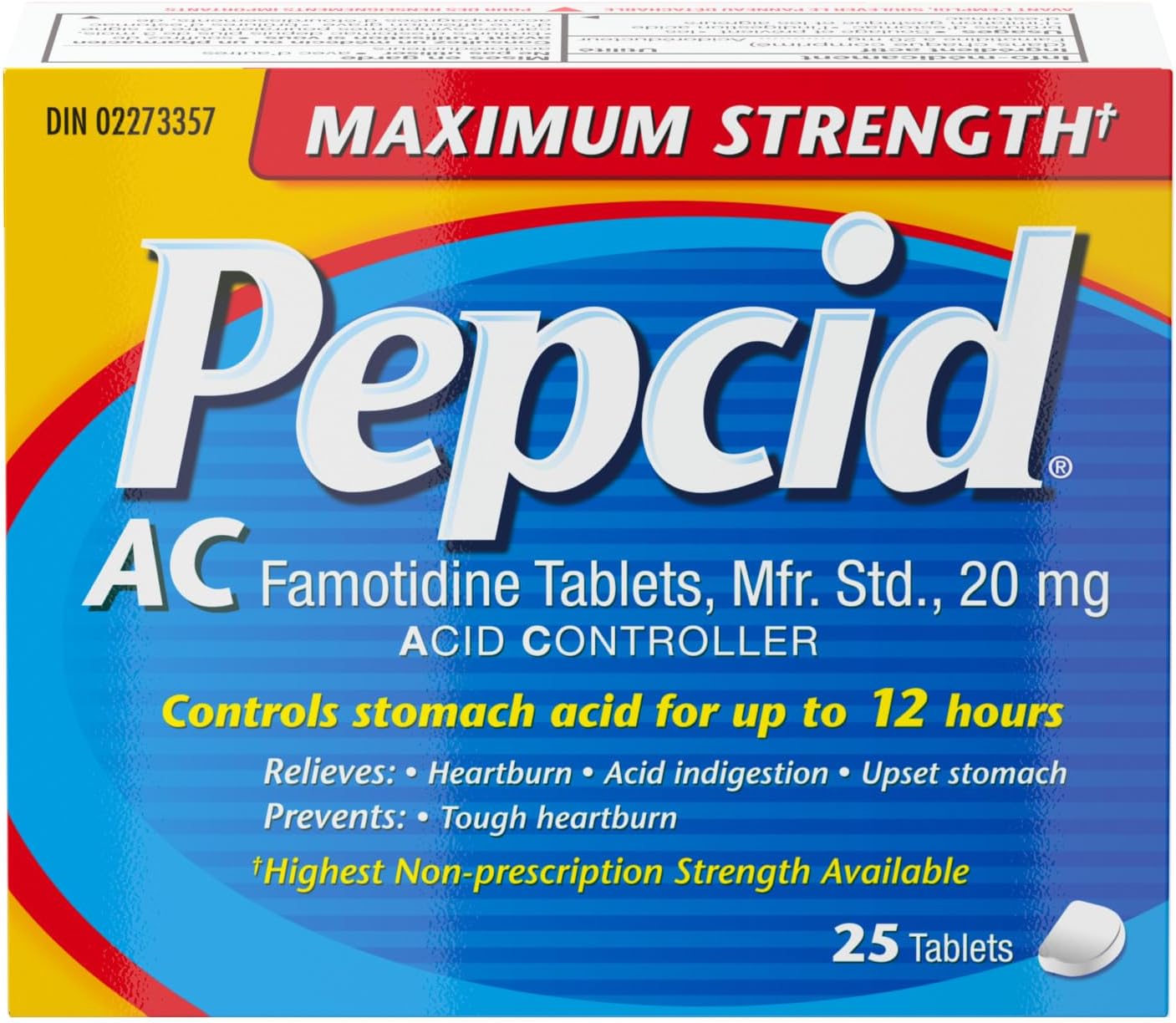 Acid Controller, Maximum Strength Tablets 20mg | Pepcid | Different pa