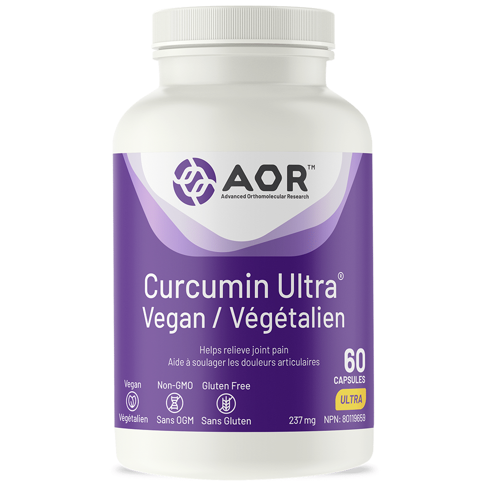 Curcumin Ultra Vegan by AOR | Inflammation & Antioxidant Support | Coal ...