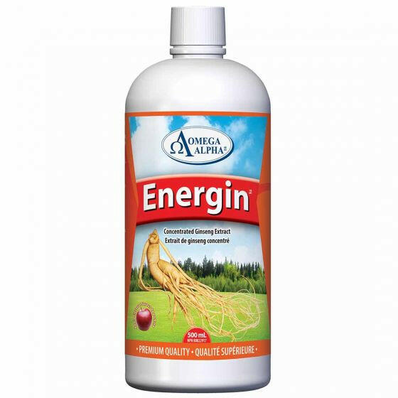 Energin by Omega Alpha | Liquid Ginseng for Digestion & Energy | Coal ...
