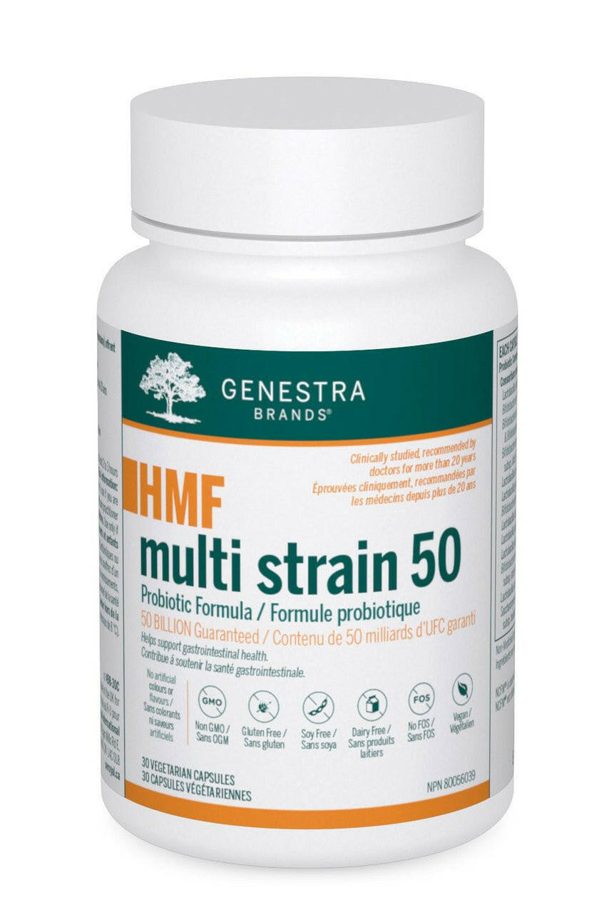 HMF Multi Strain 50 by Genestra Brands | High-Potency Probiotic Support ...