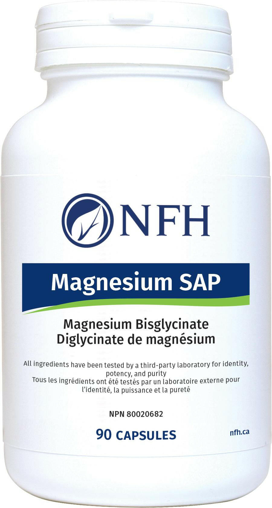Magnesium SAP by NFH | Muscle & Nerve Support | Coal Harbour Pharmacy ...