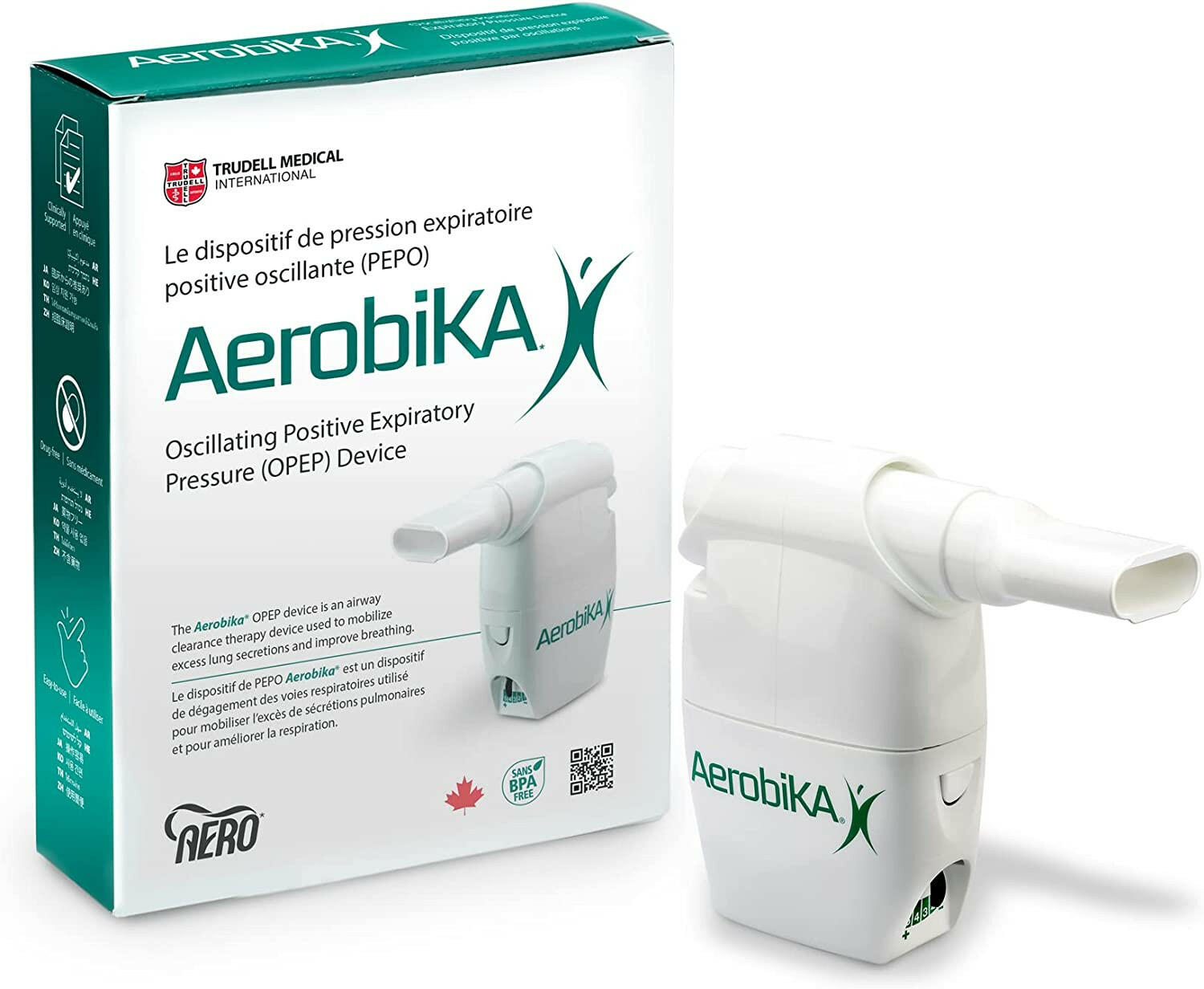 Aerobika Oscillating Positive Expiratory Pressure Device | Lung Health ...