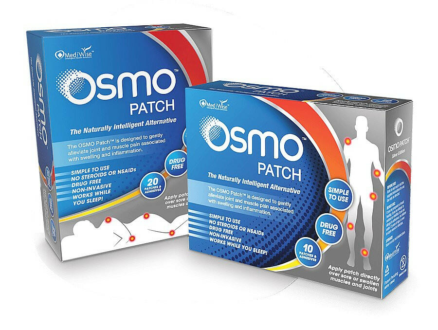 Osmo Patch by MediWise | Natural Relief for Pain & Inflammation | Coal ...