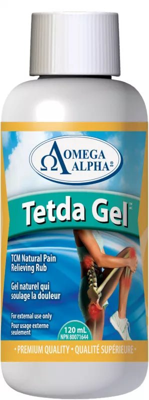 Tetda Gel by Omega Alpha | Topical Pain & Inflammation Relief | Coal ...