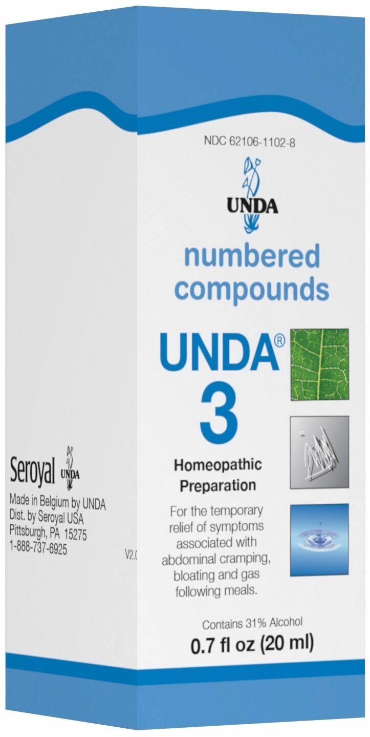 UNDA 3 by UNDA Numbered Compounds | Homeopathic Support for Immune ...