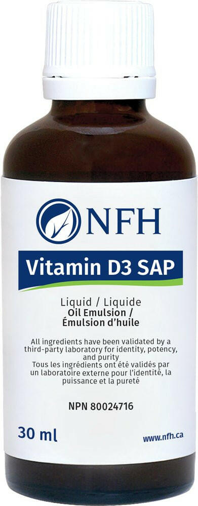 Vitamin D3 SAP by NFH | Bone & Immune Support | Coal Harbour Pharmacy ...